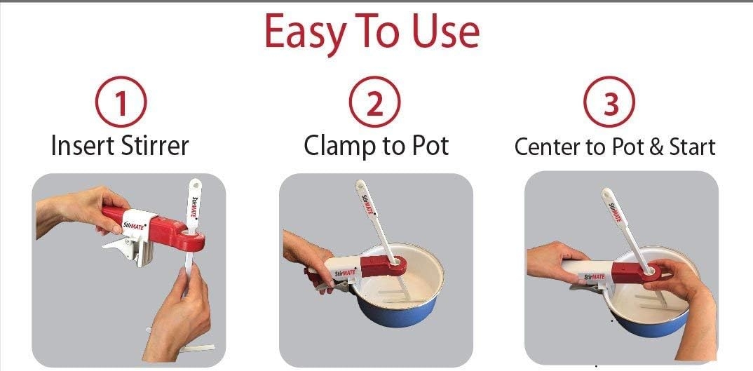 Revolutionize Your Cooking with the Cordless Automatic Pot Stirrer ...